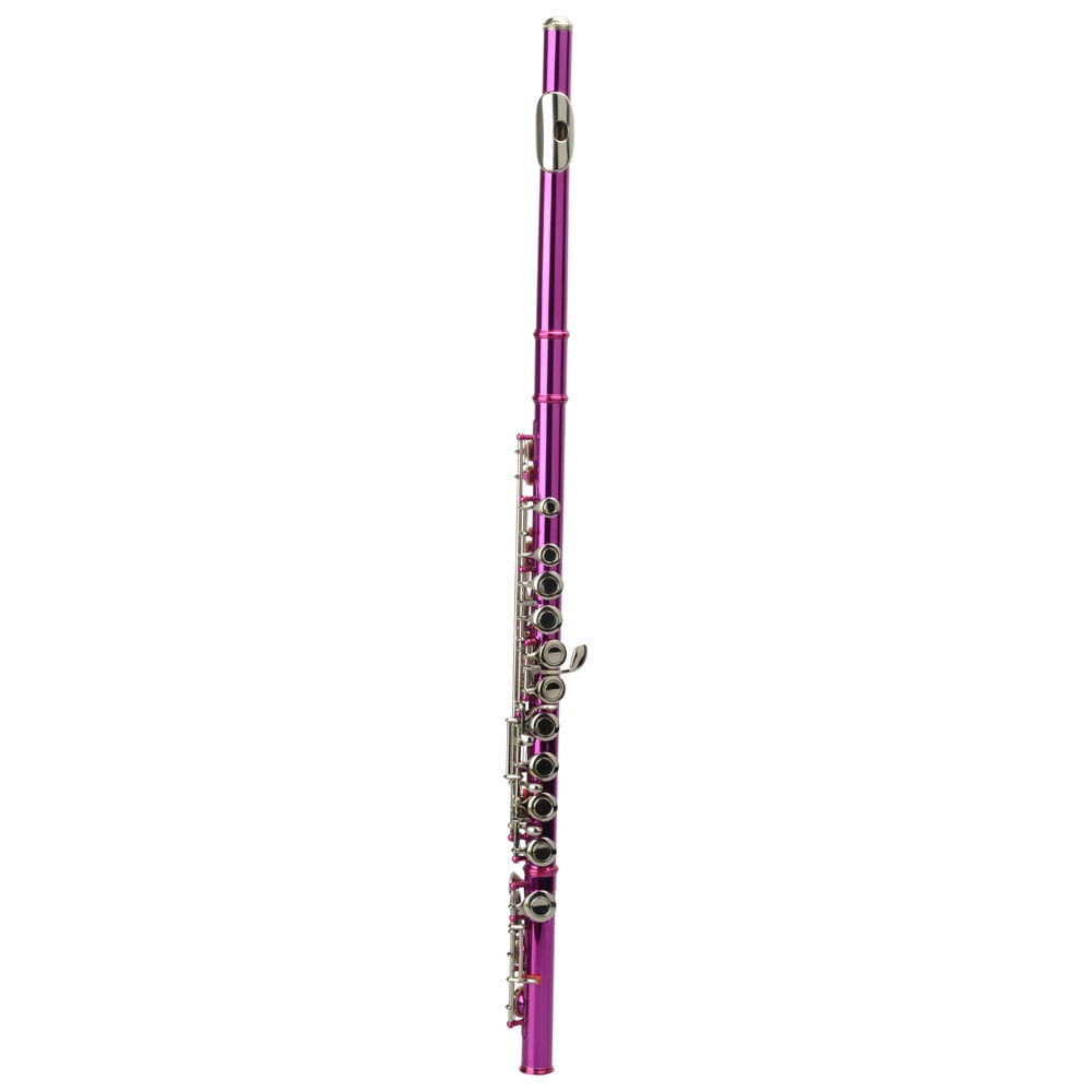 SamyoHome Cupronickel C 16 Closed Holes Concert Band Flute for Student ...