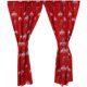 Ohio State Buckeyes 100% Cotton, 63" Curtain Panels, Set of 2 - Walmart.com
