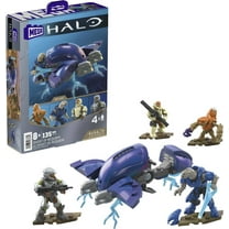 MEGA Halo Infinite UNSC Razorback Blitz Building Kit with 4 Figures ...