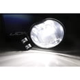 Clear Lens Fog Light Kit w/ 15-SMD Xenon White LED Bulbs w/Relay Wire ...