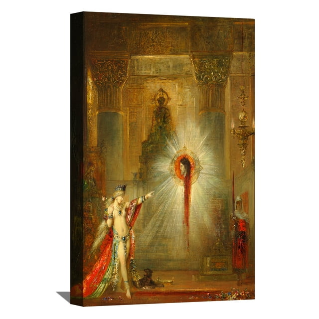 Gustave Moreau Painting Art Print The Apparition Symbolism Canvas Art ...