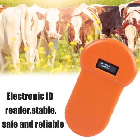 OLED Display Handheld Microchip Scanner Portable Scanner Chip Tag ...