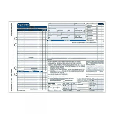 Maintenance Request Book Forms 5.5x8.5 Inch 2 Part Carbonless ...