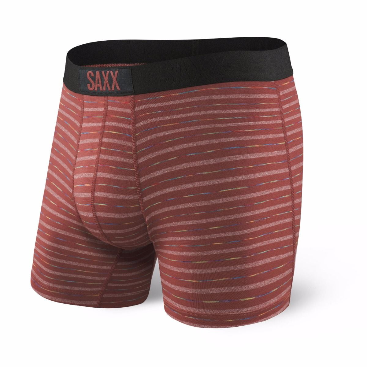 Saxx Underwear Co. Vibe Modern Fit Boxers Red Gradient Stripe - Walmart.com