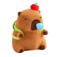 Rushawy Capybara Plush Toy, Capybara Stuffed Animal with Removable Snot ...