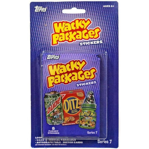 Wacky Packages Series 7 Trading Card Sticker 2-Pack - Walmart.com