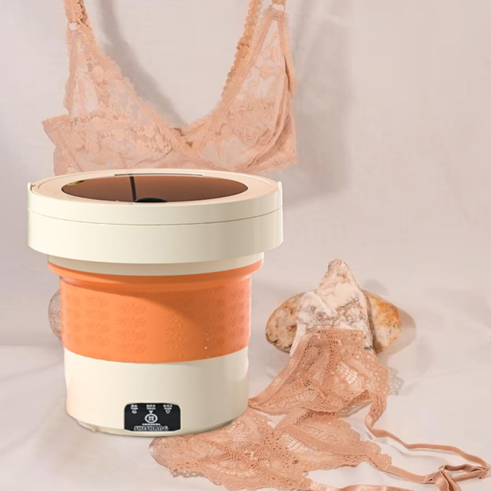 Lavadora Plegable Macarena Mini lavadora eléctrica Naranja | Bodega ...