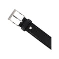 CTM 1.25 Inch Wide Leather Belt with Edge Detail (Men) - Walmart.com