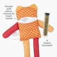 Best Friends 8" Orange Patchwork Catnip Doll Toy with Replacement ...