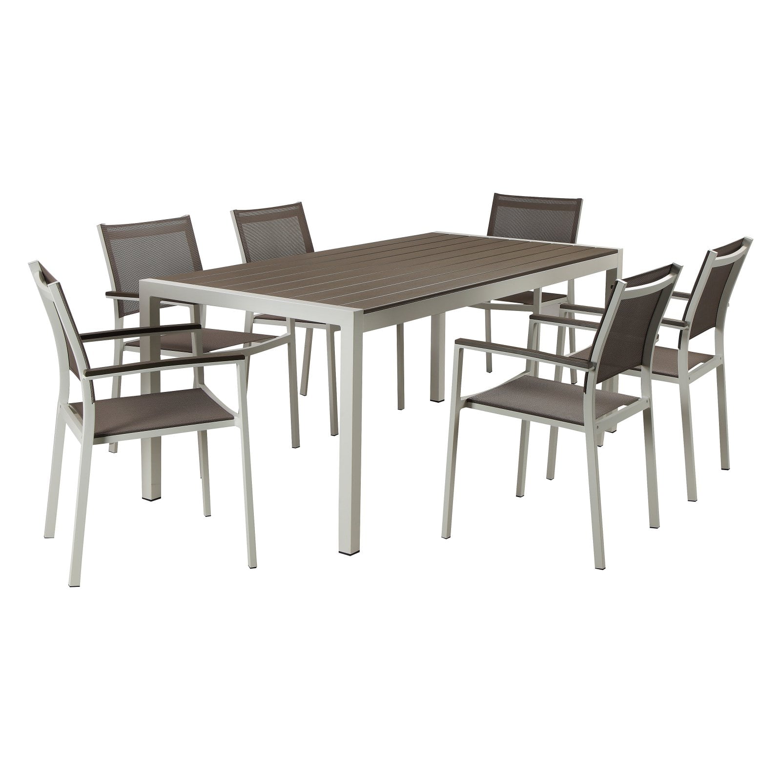 Pangea Home David Aluminum 7 Piece Patio Dining Set - Walmart.com