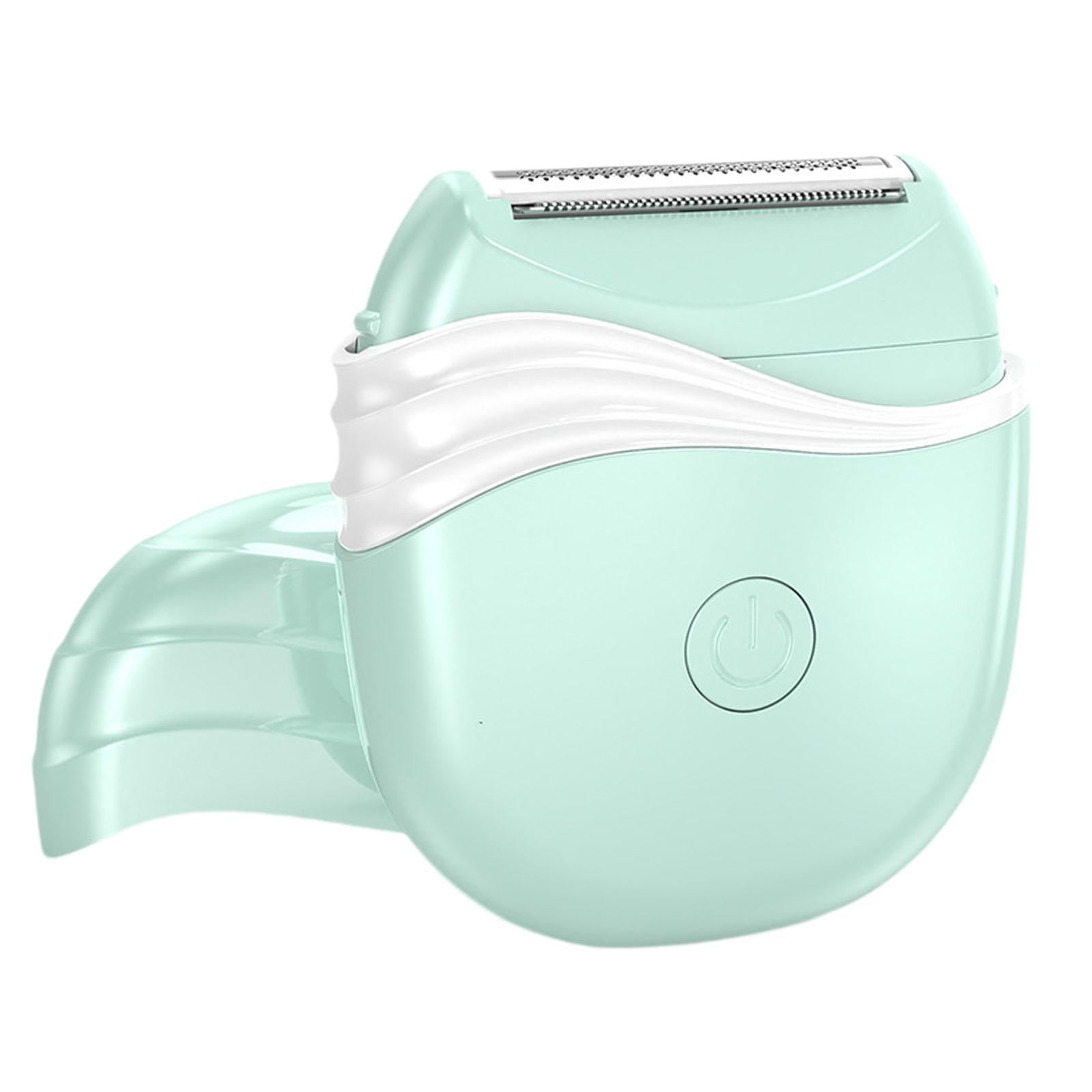 Afeitadora eléctrica para mujer Fernando compacta húmeda y seca verde ...