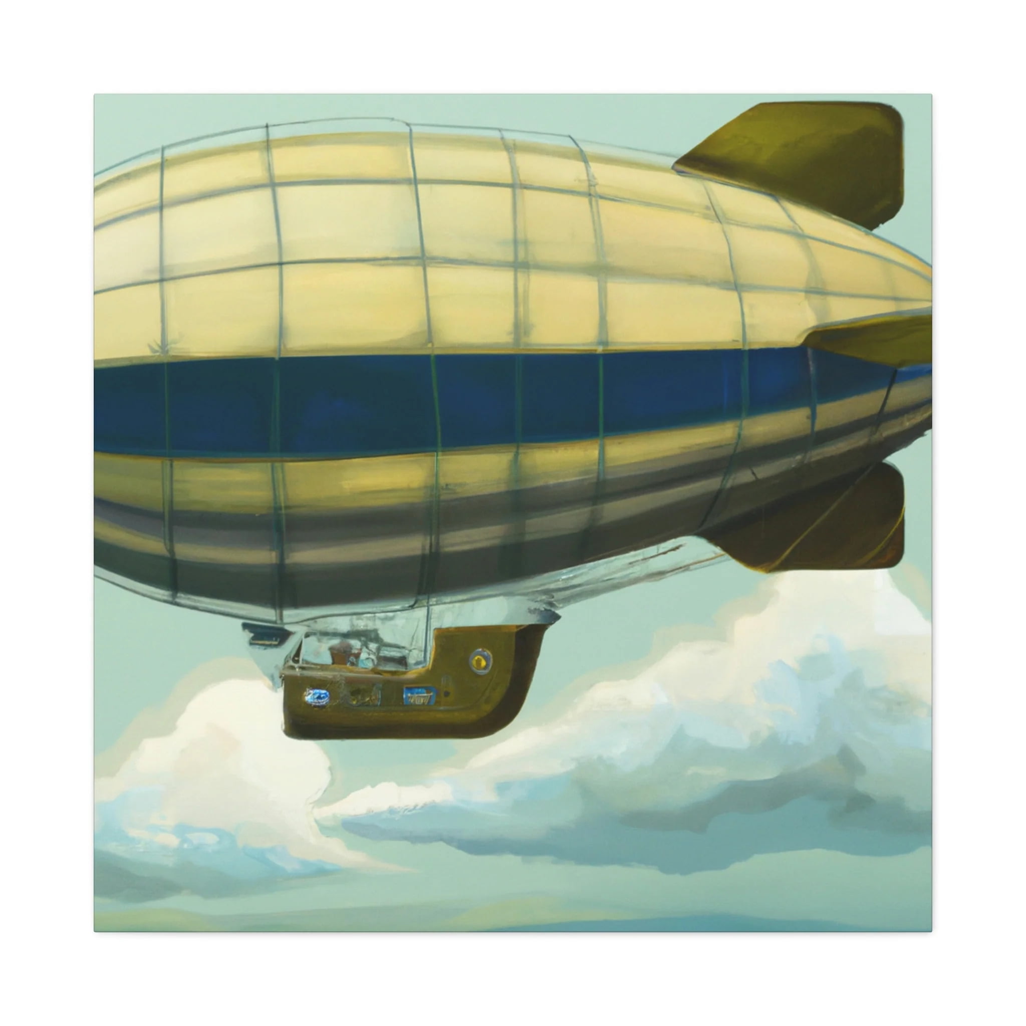 Blimp in Neoclassicism - Canvas - Walmart.com