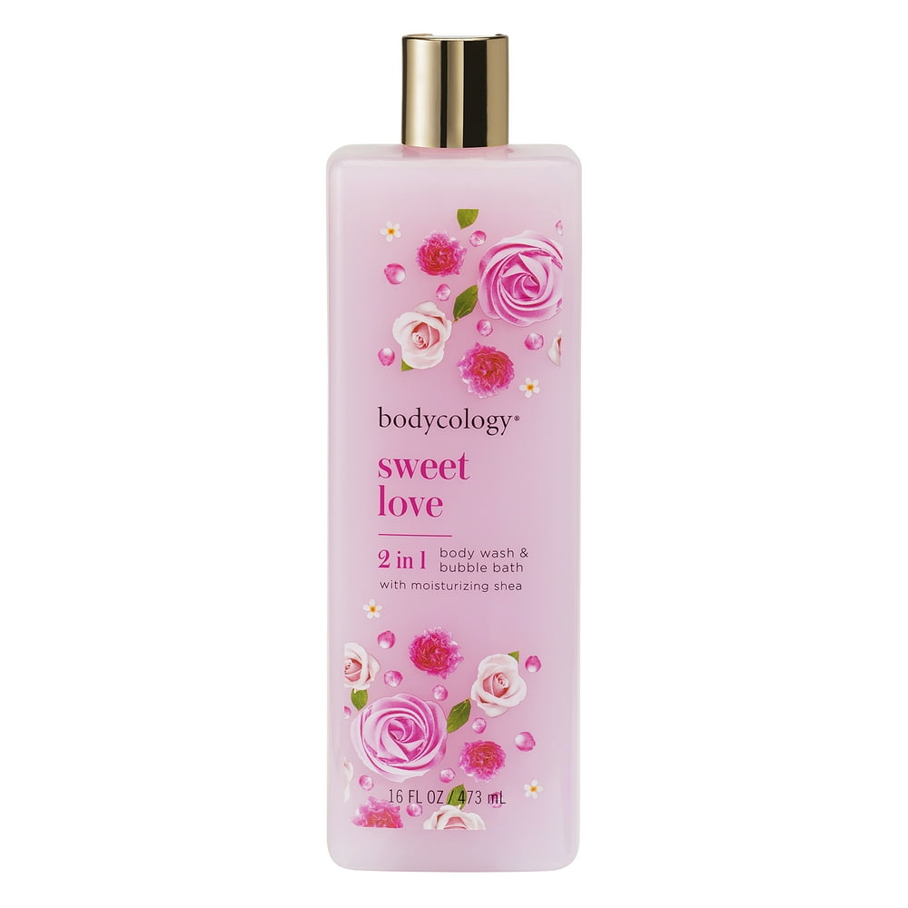 Bodycology Sweet Love 2 In 1 Moisturizing Body Wash And Bubble Bath 16