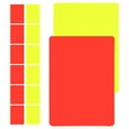 14-Piece Red Soccer Referee Card Set for Football Officials, Portable ...