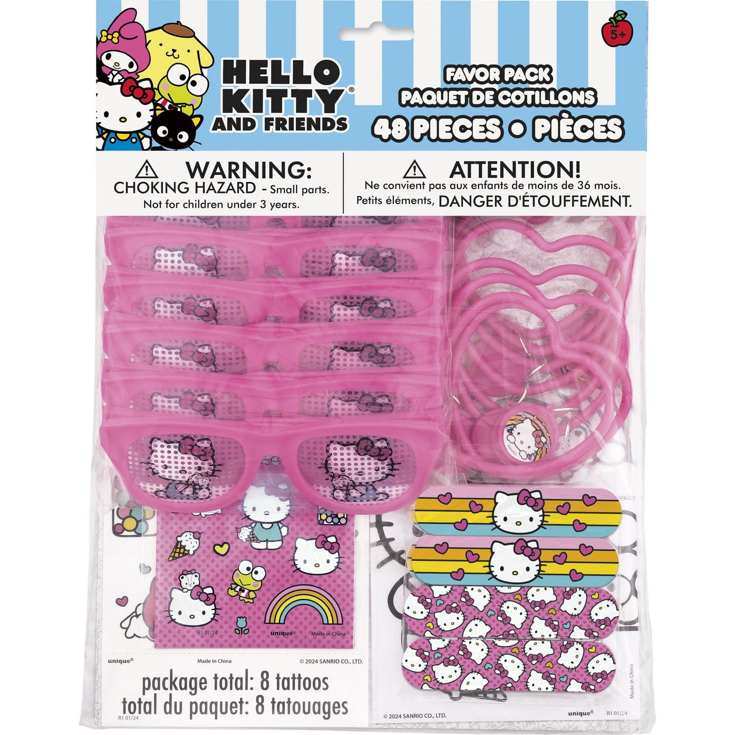 Click here for Unique Pretzels Hello Kitty Favor Pack 48pc prices