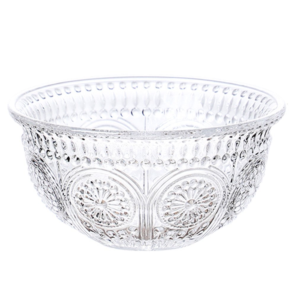 Click here for Generic 1pc Retro Embossed Glass Bowl Food Serving... prices