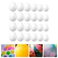 Frcolor Easter Polystyrene Eggs White Crafts Diy Craft Egg Ballsfloral ...