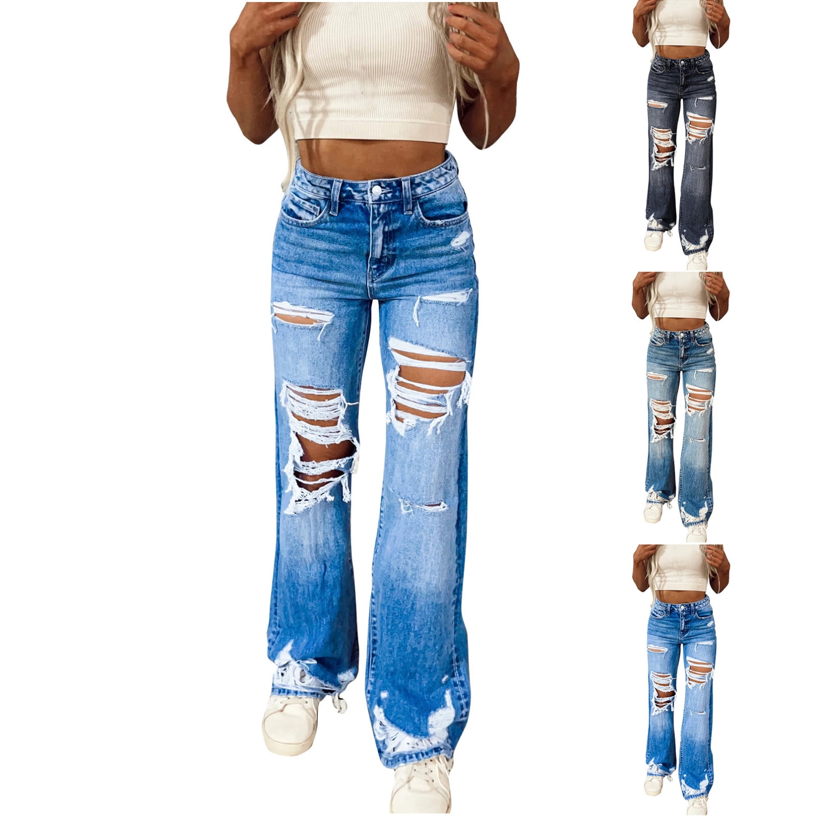 Click here for Tidyack womens High Waisted Loose Flared Pants  So... prices