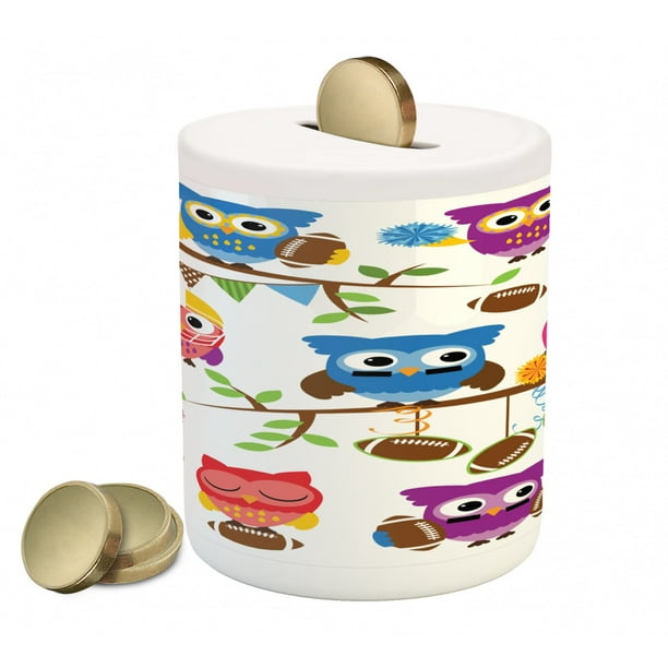 Ceramic Football Bank