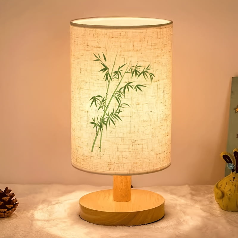 Click here for Unbranded Chinese-Style Bamboo Print Table Lamp  F... prices