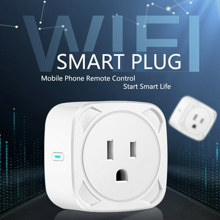 WiFi Smart Plug Switch Wall WiFi Wall Outlet Socket; Outlet Socket ...