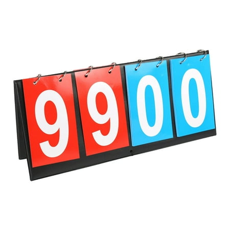 Multipurpose Table Scoreboard Flips up Detachable Score Keeper Score ...