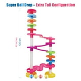 WEofferwhatYOUwant Super Ball Drop - Giant Marble Run for Toddlers ...
