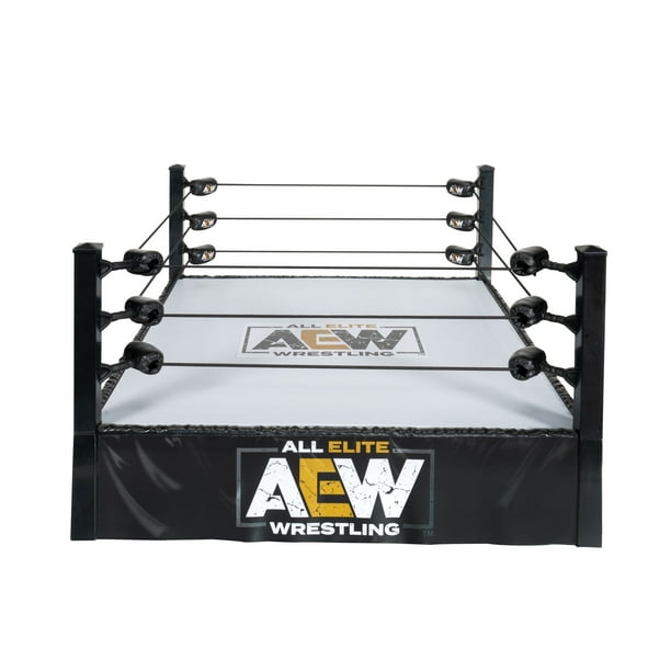 AEW Unrivaled Figure Core Wrestling Ring Medium Playset - Walmart.com