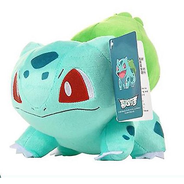 Pokemon peluche poupée jouet petit dragon de feu mythique grenouille graine poupée en peluche ...