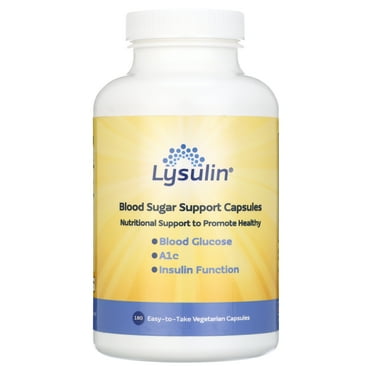 Lysulin Soft Capsules for Blood Sugar Support - Walmart.com