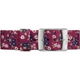 Timex Women's Weekender Watch, Violet Floral Reversible Nylon Slip-Thru ...