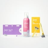 Joy Razor Handle and 2 Blade Refill Cartridges, Yellow - Walmart.com