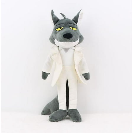The Bad Guys Plush Toys Doll Gifts For Kids 40cm Big Bad Wolf | Walmart ...