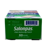 Salonpas Pain Relieving Patches, 8-Hour Relief, 60 Count, Targeted ...