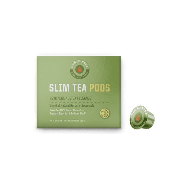 Rapid Fire SlimTea 14-Day Herbal Detox Tea Pods, 16 Ct - Walmart.com