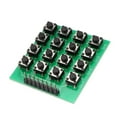 4x4 Matrix 16 Keypad Keyboard Module 16 Button Mcu - Walmart.com