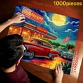 1000Pcs Jigsaw puzzles Family Fun Adult Puzzle Big size Decor wall ...