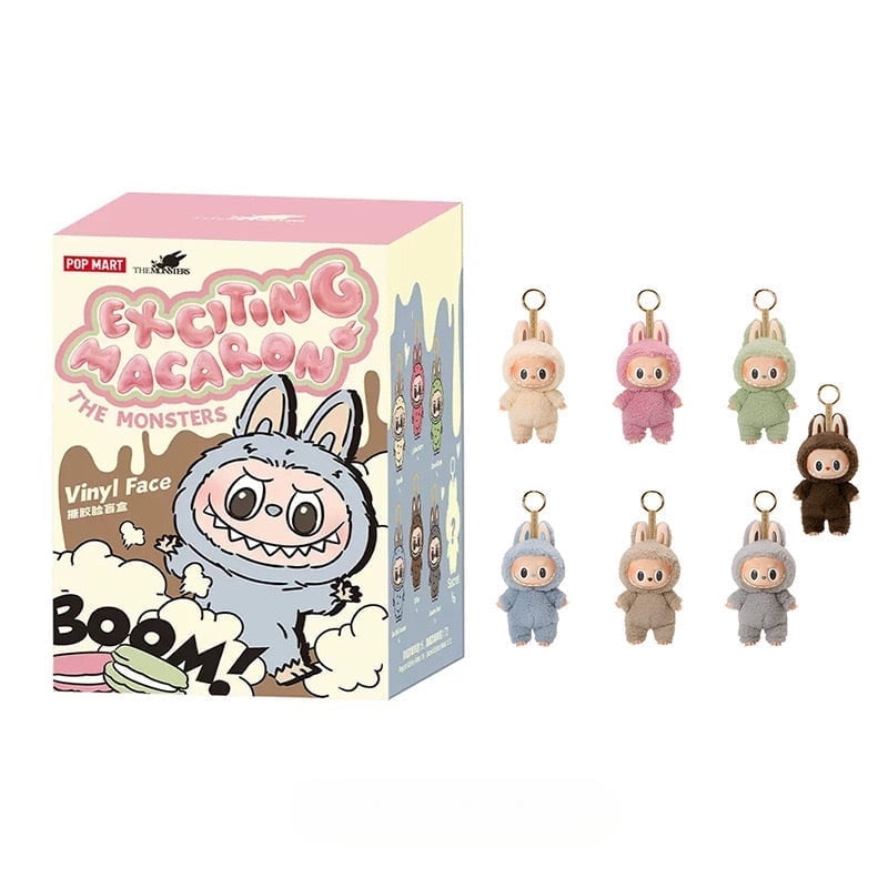 POP MA-RT LA-BUBU Blind Boxes, LA-BUBU ZI-MOMO Plush Keychain,The ...
