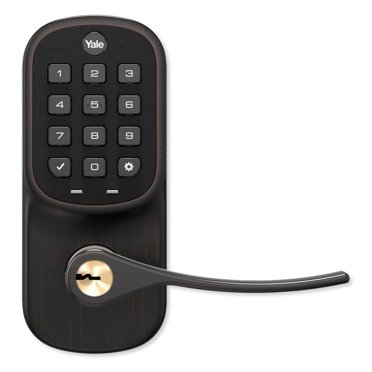 Yale YRD216-ZW2-0BP Keypad Deadbolt Z-Wave Lock-Oil Rubbed Bronze ...