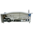 EAGO AM189ETL-L 6 ft Left Drain Acrylic White Whirlpool Bathtub w ...
