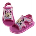 Disney Minnie Mouse Toddler Girls Hook & Loop Flat Heel Sandals ...