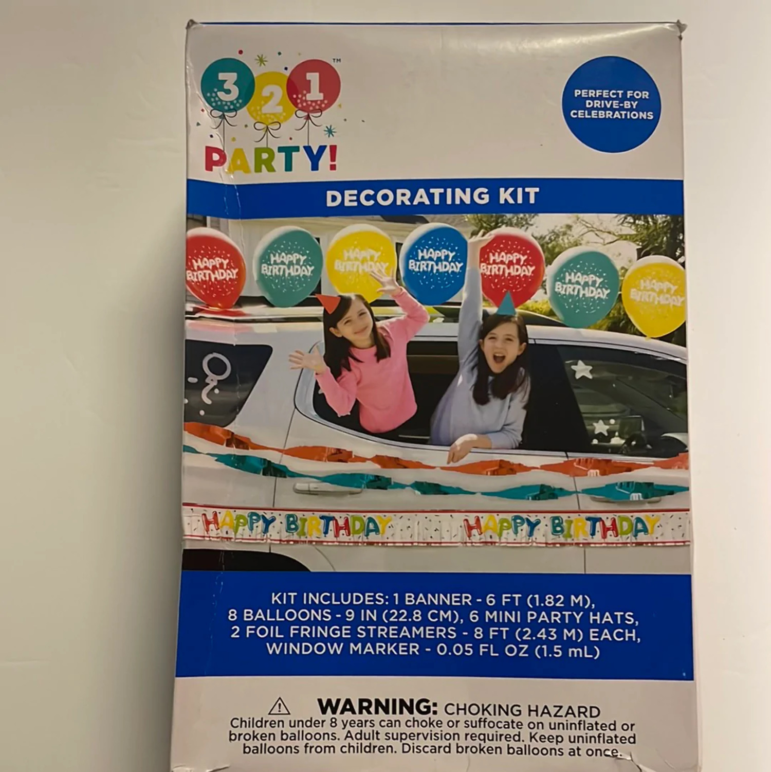 321 Party Decorating Kit - Walmart.com