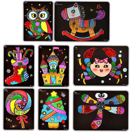 Children Creative Educational Learning DIY Cartoon DIY Transfer ...