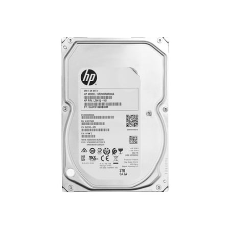 HP Enterprise - Hard drive - 2 TB - internal - 3.5" - SATA - 7200 rpm ...
