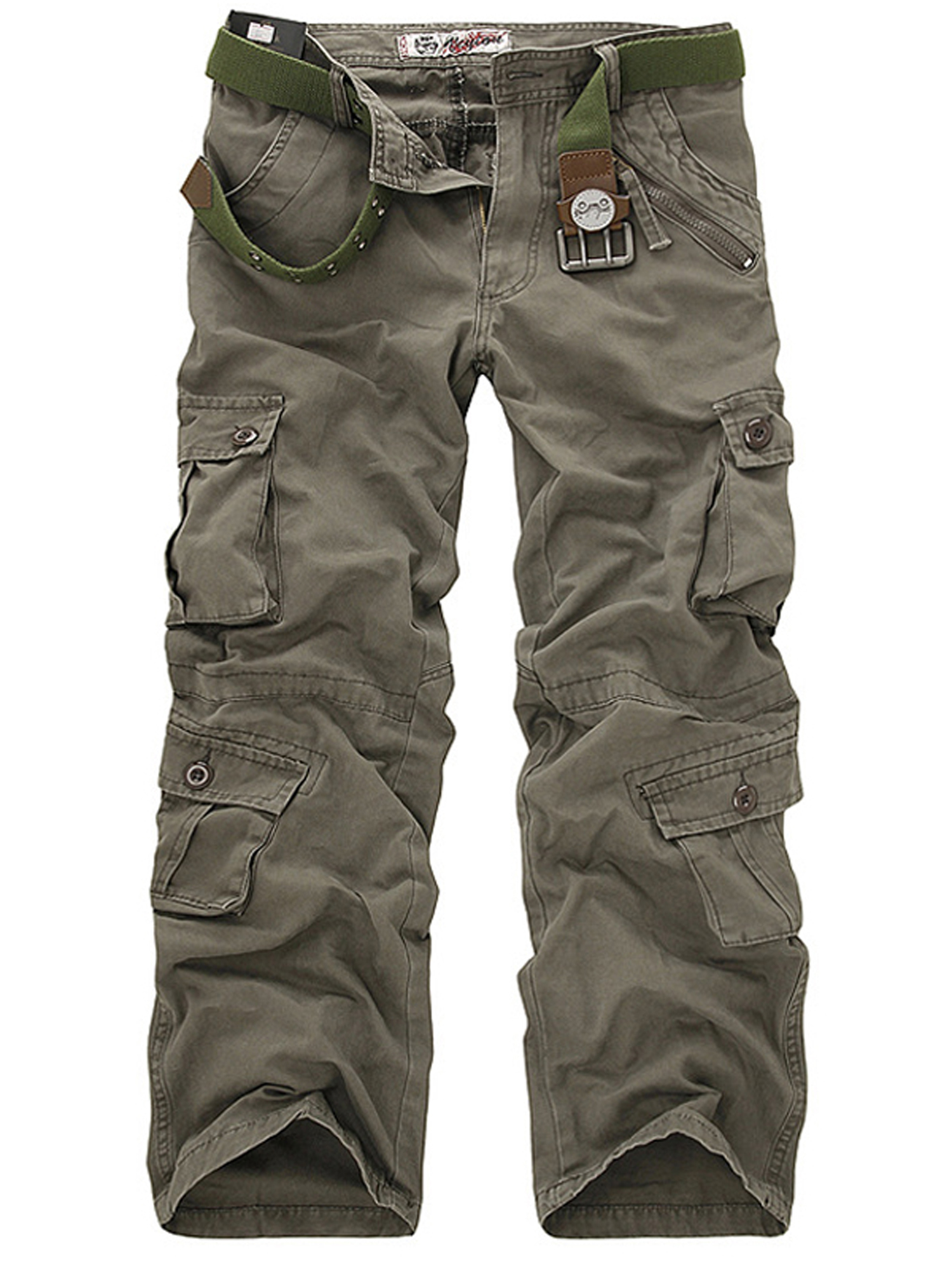 Men Outdoor Cargo Work Trousers Army Military Combat Multi Pockets Men Outdoor Cargo Work Trousers Army Military Combat Multi Pockets