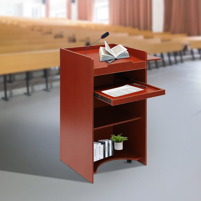 Lecterns For Conference Rooms Wooden Podium, Floo Standing Lecten With ...