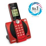 VTech CS6719-16 Cordless Phone System with Caller ID/Call Waiting Red ...