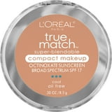 L'Oreal Paris True Match Compact Makeup, Creamy Natural C3, SPF 17 ...