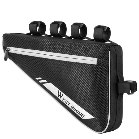 West Biking Bike Bag Cycling Bike Front Frame Triangles Bag Bike Pack ...