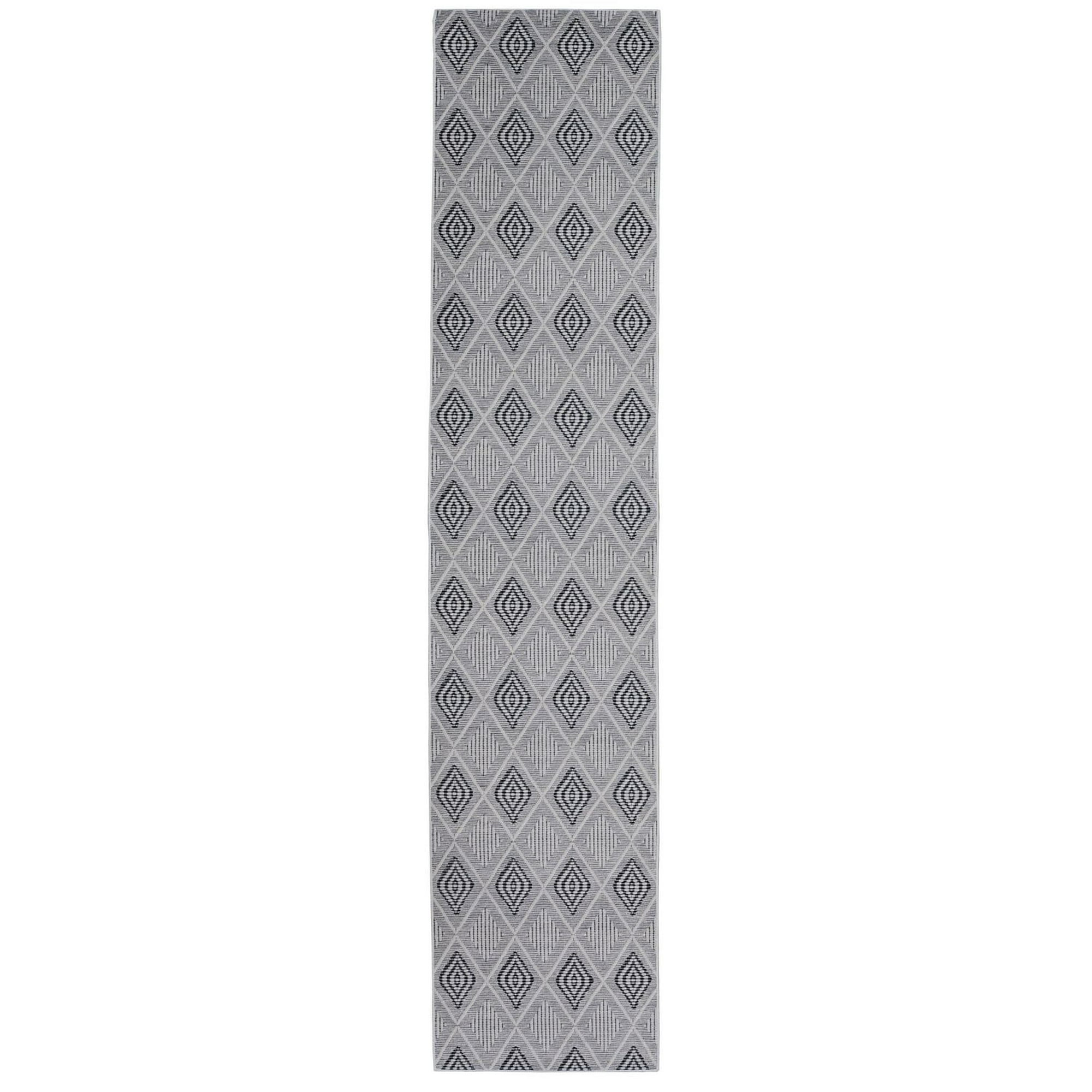 Click here for Linon Mirage Marko Cream & Grey 2 X 10 Runner Rug... prices